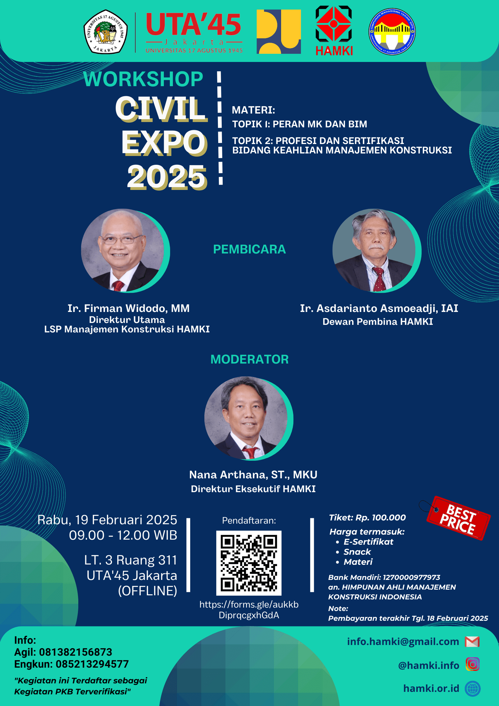 Workshop Civil Expo 2025 - HAMKI